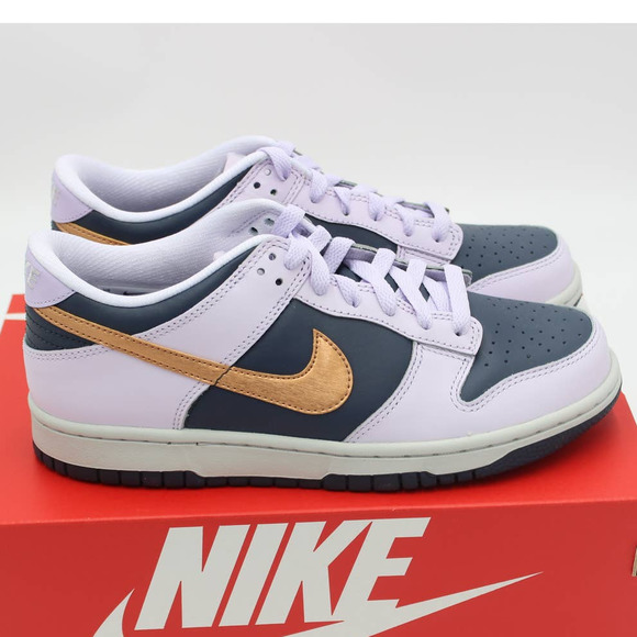 Nike | Shoes | Nike Dunk Low Se Copper Swoosh Gs Grade School Size 6y ...